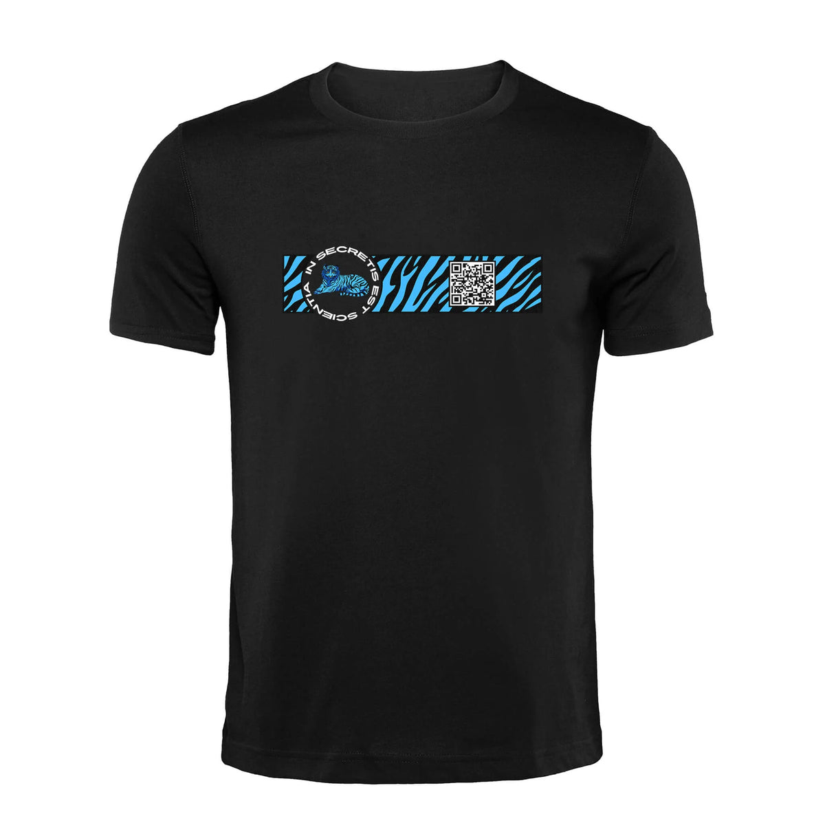 Black Changeable QR Camouflage T-Shirt | RESHRD